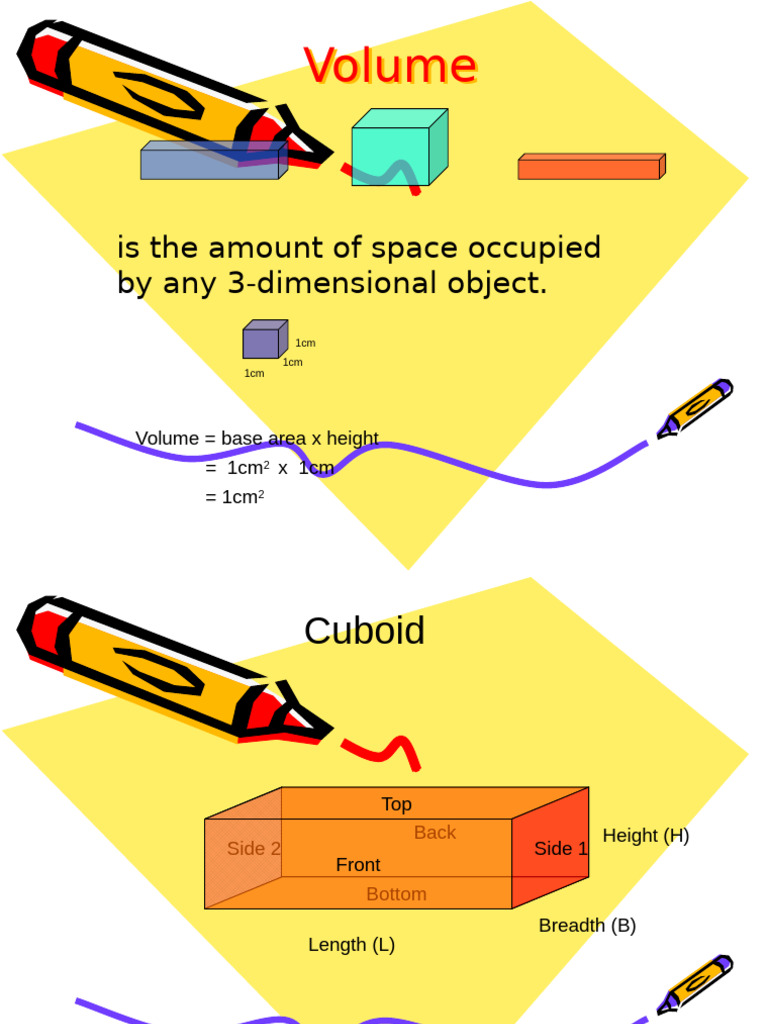 Volume and Surface Area | PDF