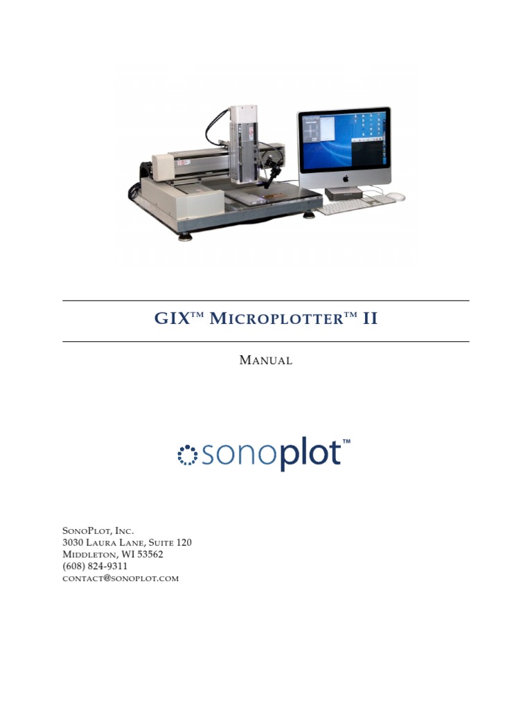 GIXMicroplotter IIManual | PDF | Electrical Connector | Usb