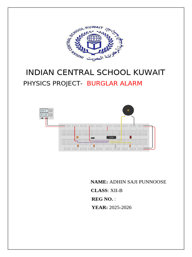 Buglar Alarm Introduction | PDF