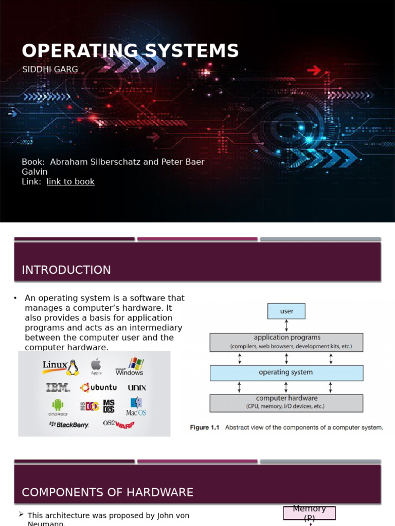 Operating Systems | PDF | Computer Data Storage | Operating System