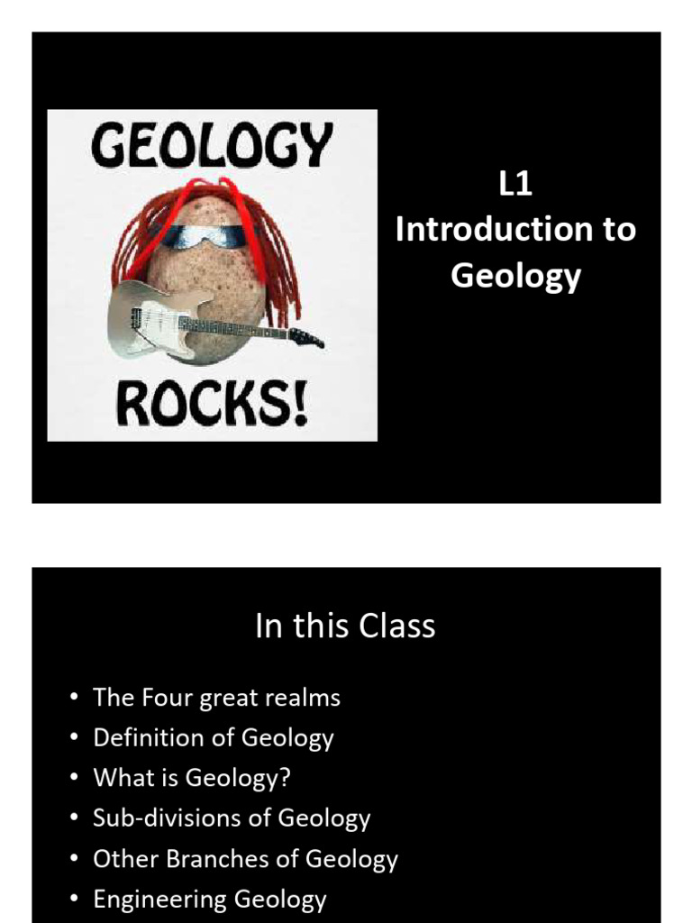 Introduction to Geology Overview | PDF | Earth Sciences | Rock (Geology)