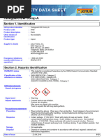 Sunlight Dishwashing Liquid Msds | PDF | Toxicity | Pollution