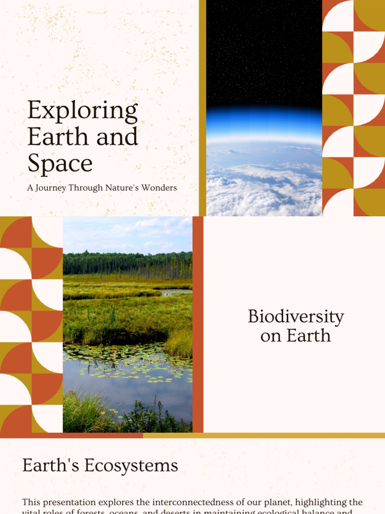 Earth and Space: Ecosystems & Exploration | PDF