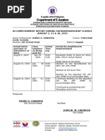 Class Program Project Aral | PDF