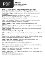 Farewell Skit for Class XII Students | PDF