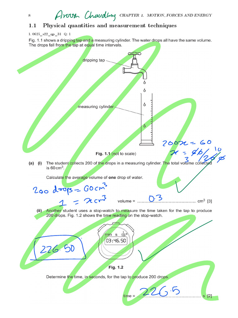 Physical Quantities and Measurement Techniques | PDF
