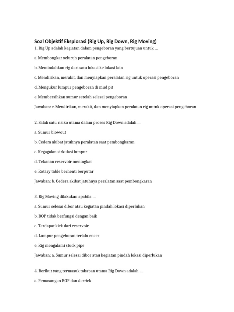 Soal_Objektif_5_Rig | PDF