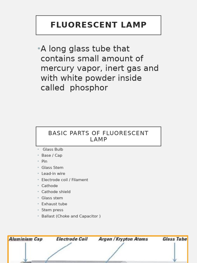 10 Flourescent Lamp | PDF | Fluorescent Lamp | Light