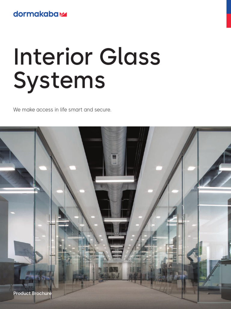 Interior Glass Systems by dormakaba | PDF | Door | Wall