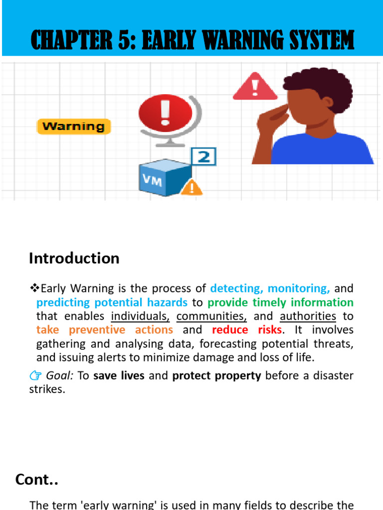 Understanding Early Warning Systems | PDF | Hazards | Natural Disasters