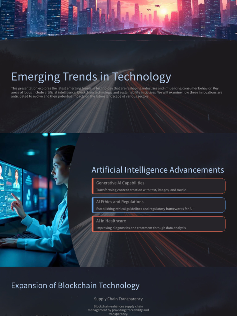 Emerging Trends in Technology | PDF | Artificial Intelligence ...