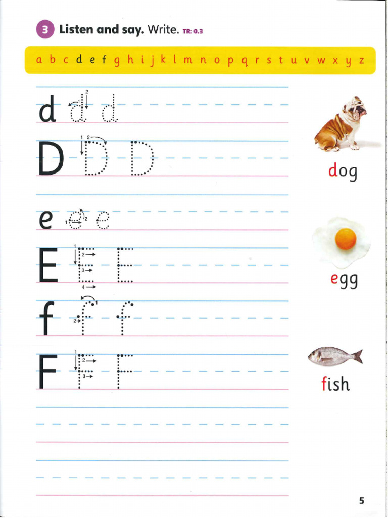 Letters Ee-Hh - Phonics Book | PDF