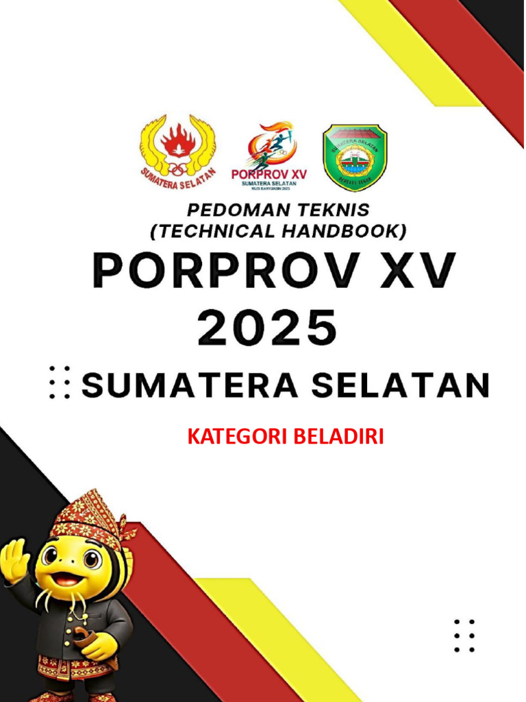Logo PORPROV Sumsel 2025 untuk Gulat | PDF