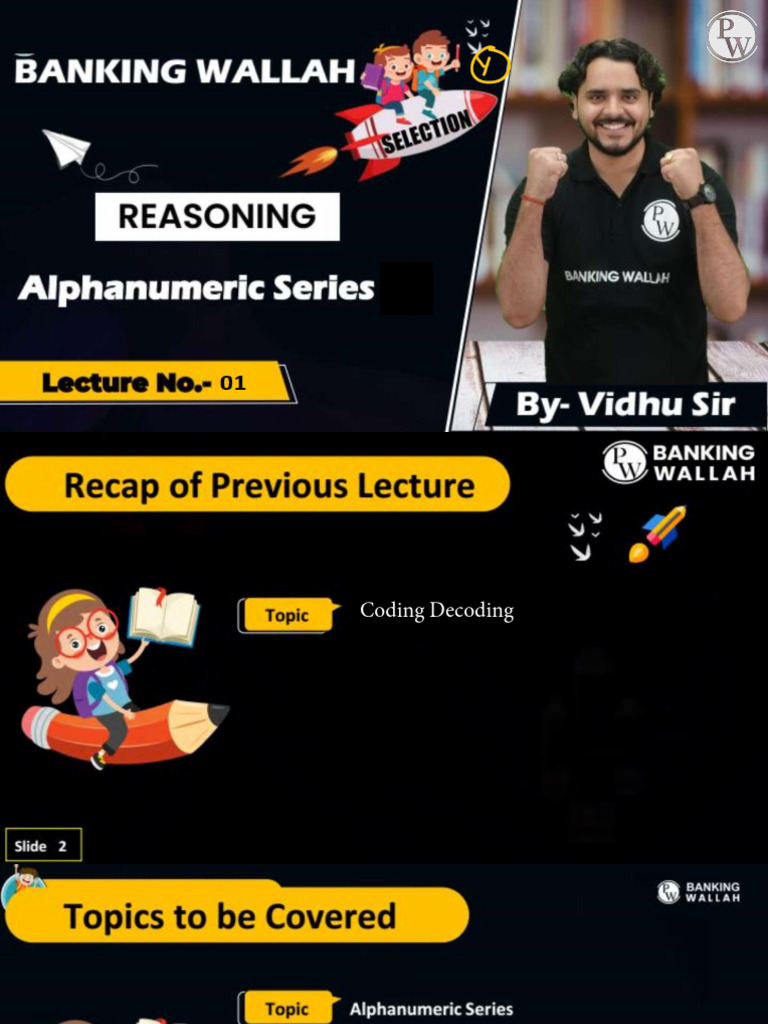 Alphanumeric Series | PDF