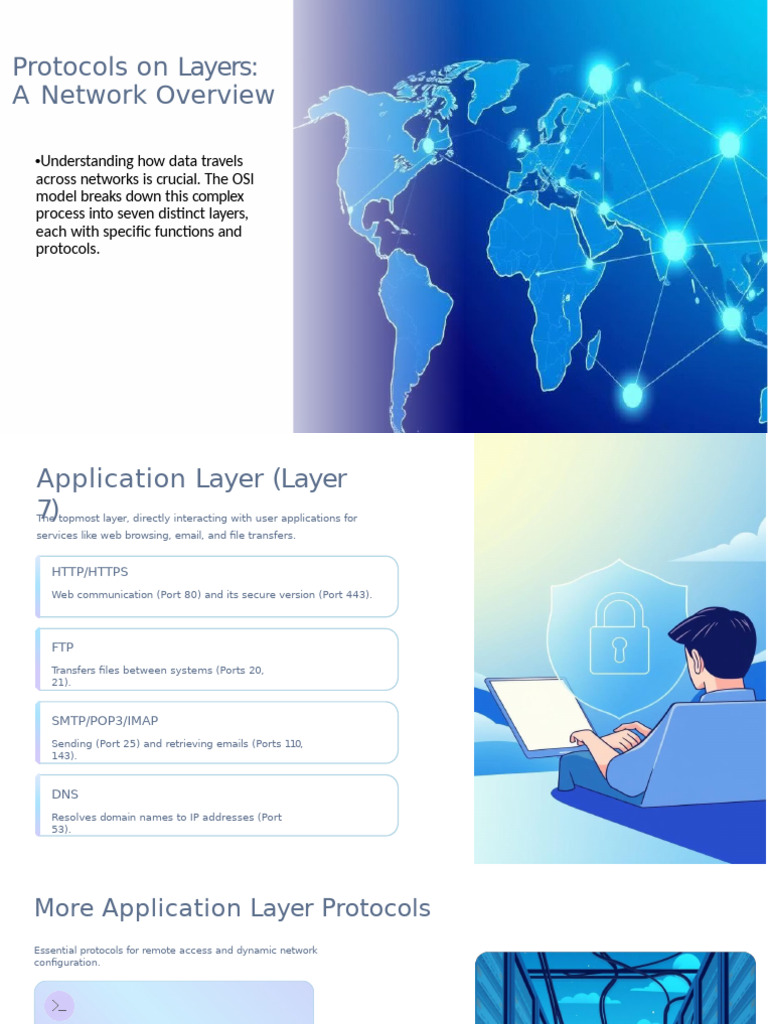 Network Protocols and OSI Layers Guide | PDF | Port (Computer ...