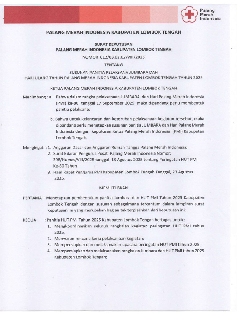 SK Hut Pmi 80 | PDF