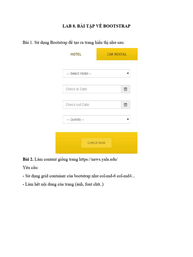 LAB 7 Bootstrap | PDF