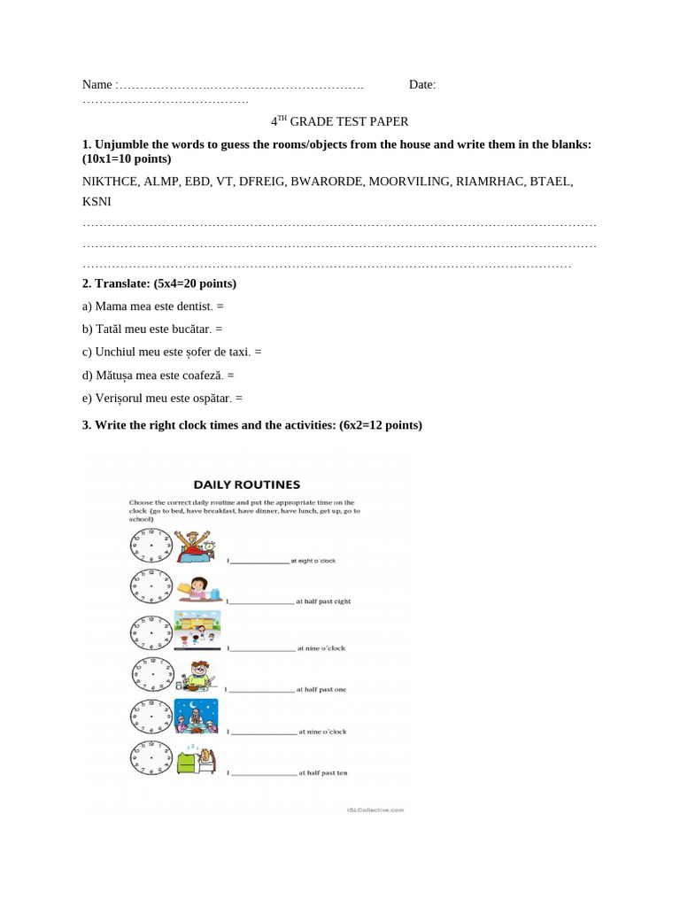 Test Final 4b | PDF