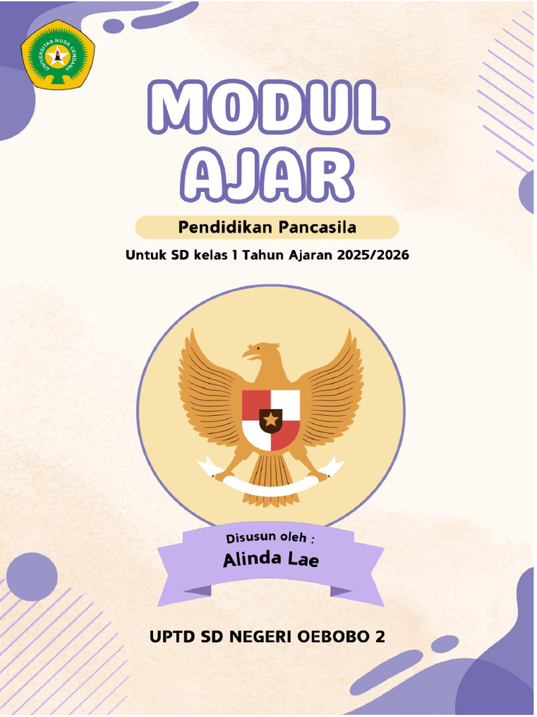 MODUL AJAR Pendidikan Pancasila | PDF