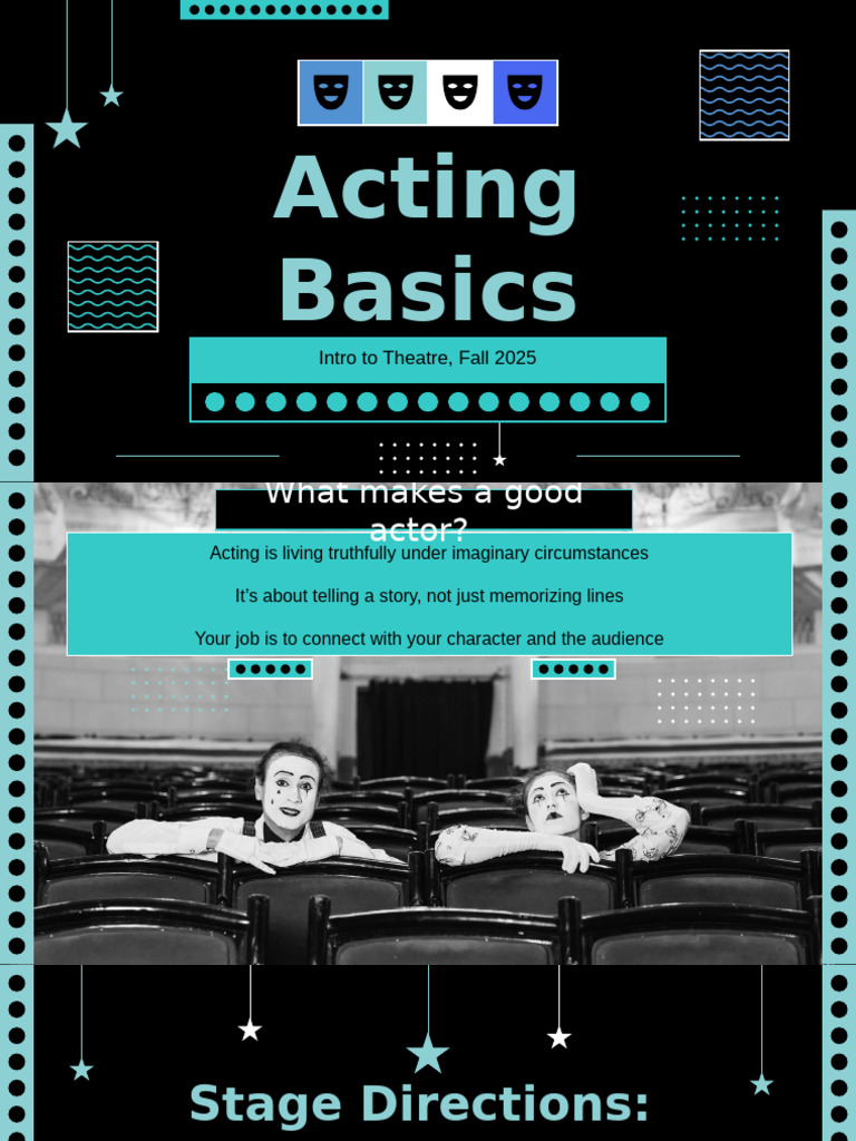 Acting Basics | PDF | Human Communication