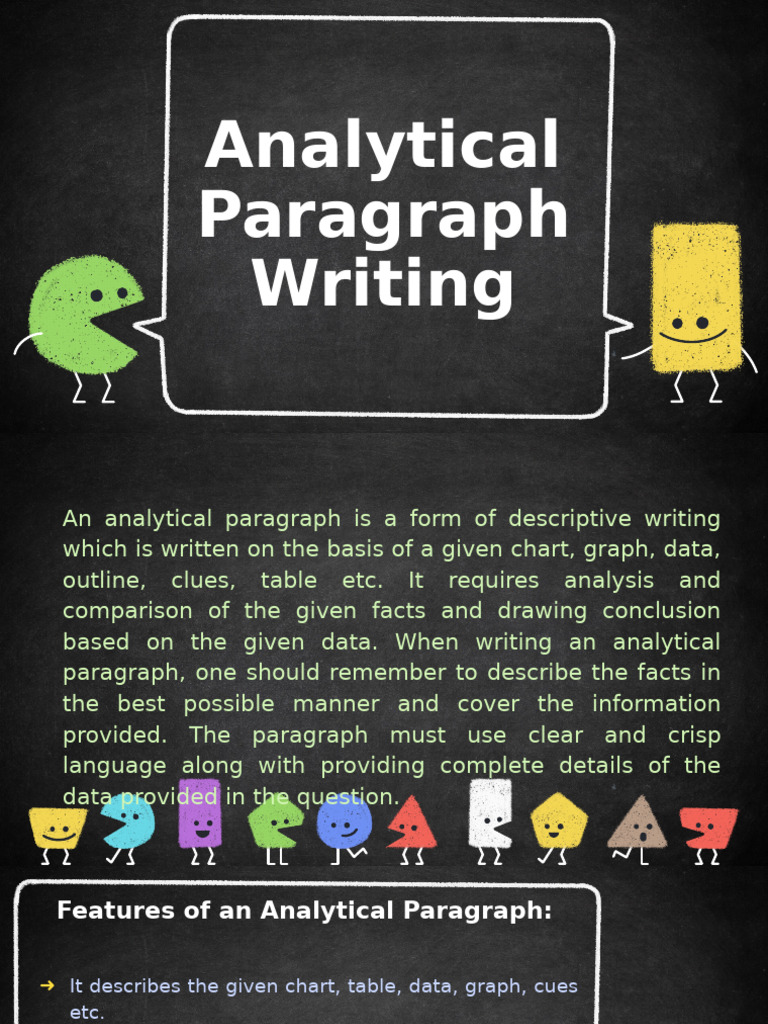 Analytical Paragraph | PDF | Data