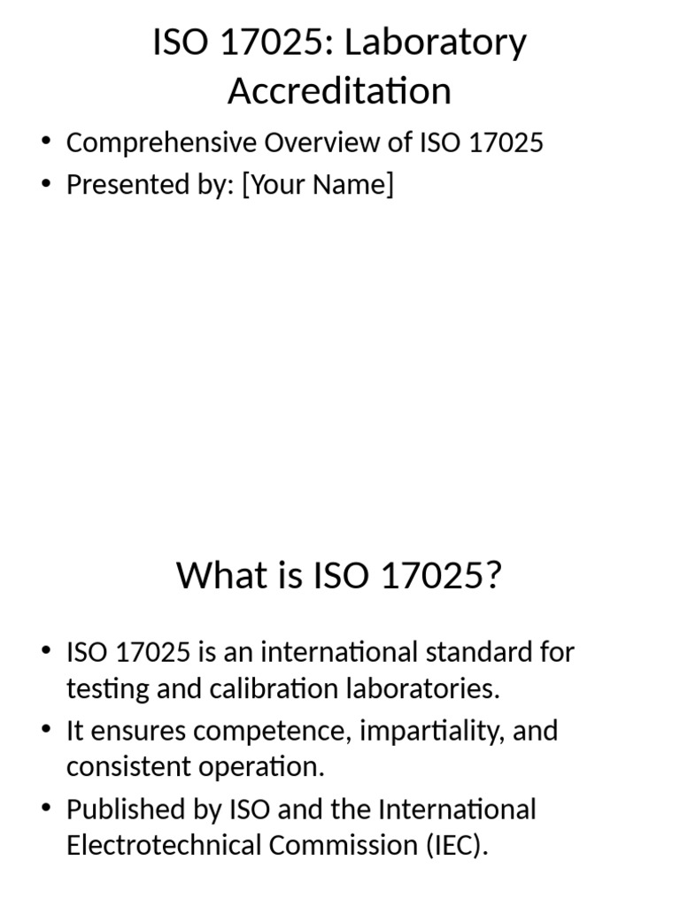 ISO 17025 Laboratory Accreditation Guide | PDF | Calibration | Accuracy ...