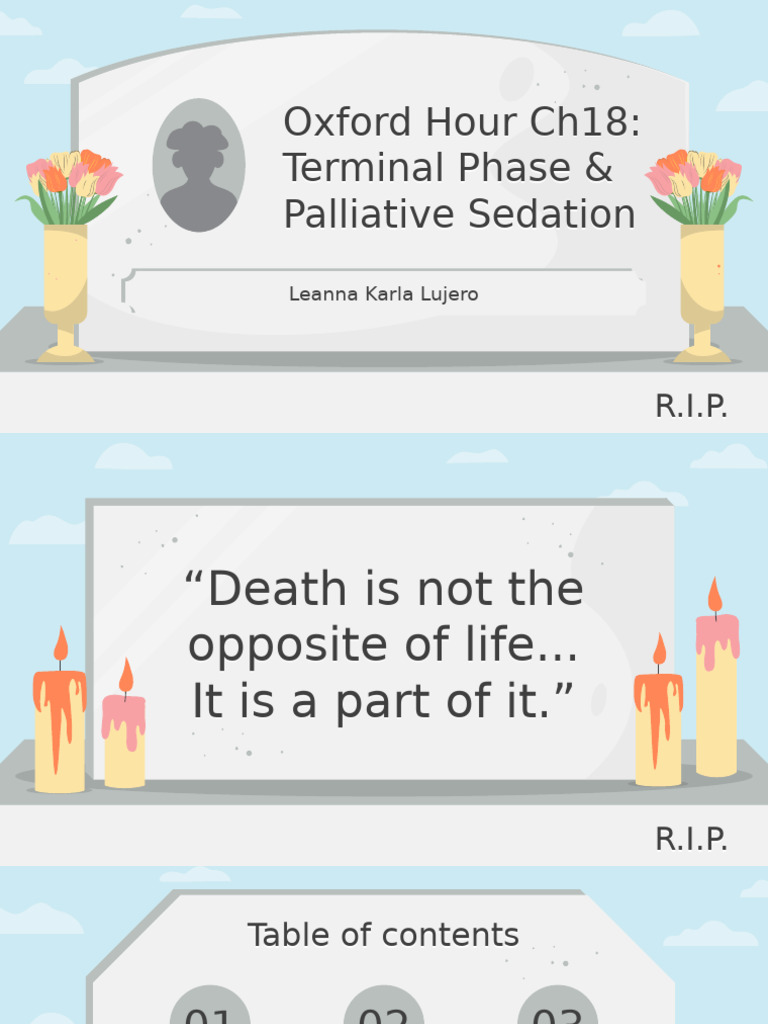 Palliative Sedation in Terminal Phase Care | PDF | End Of Life Care ...