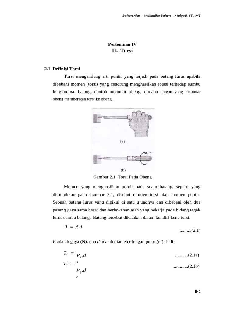 Materi Pertemuan IV | PDF