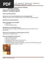 Materie en Materiale - Metale en Nie-Metale | PDF