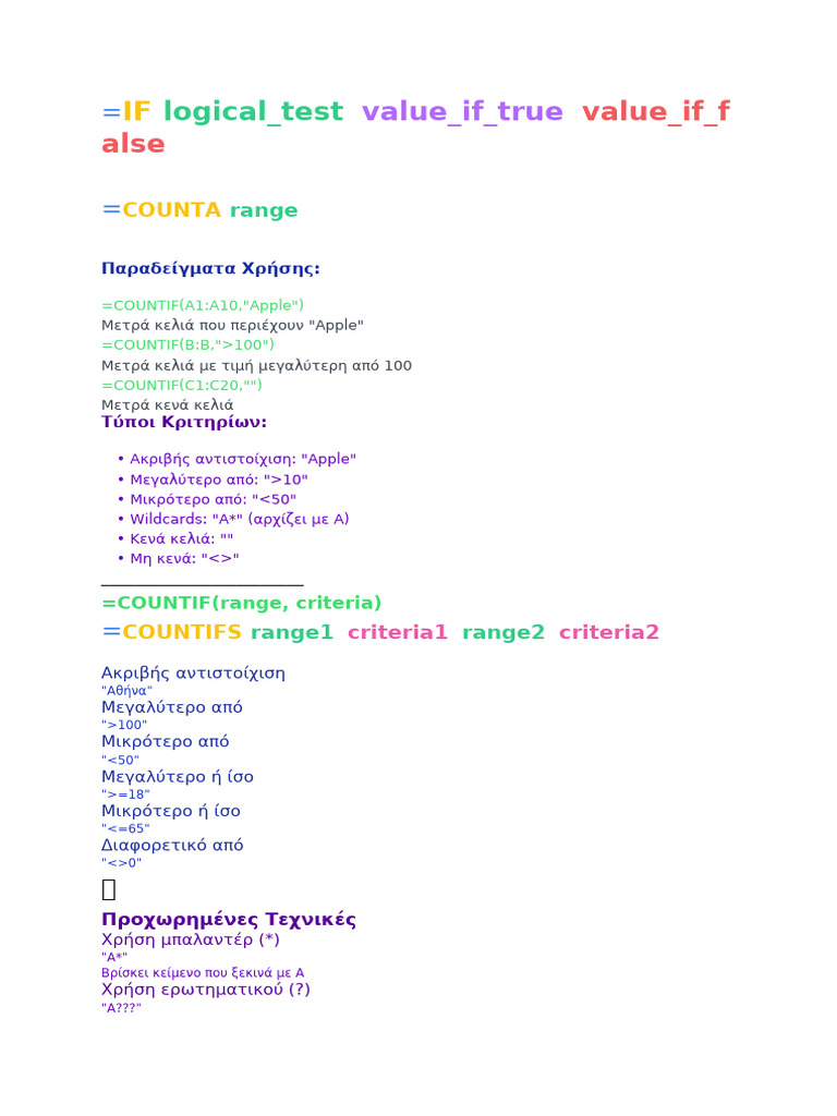 Excel Important Keys | PDF