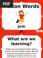 Halloween Noun Verb Scoot | PDF | Verb | Rules