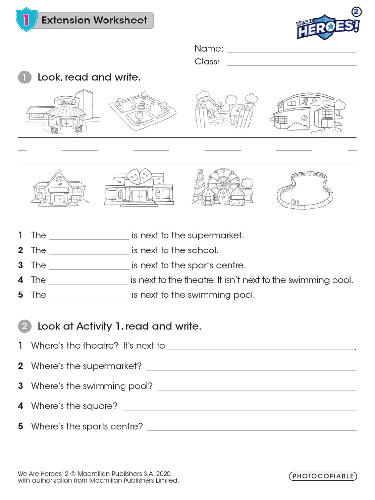 Up and Down Activity Worksheet | PDF