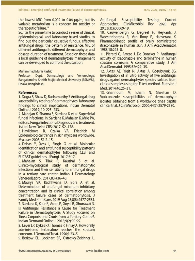 Journal For Online (Issue 2) Pages 6 | PDF | Animal Diseases | Mycology