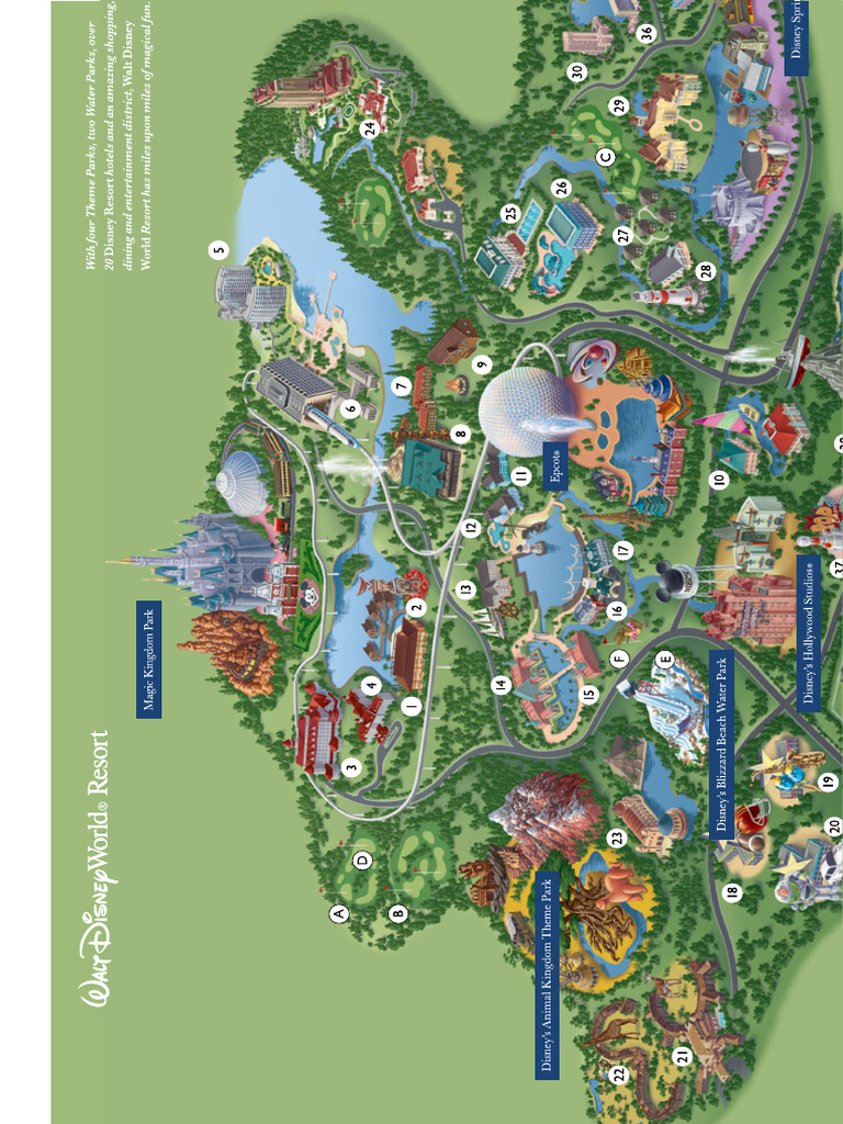 WDW Map | PDF