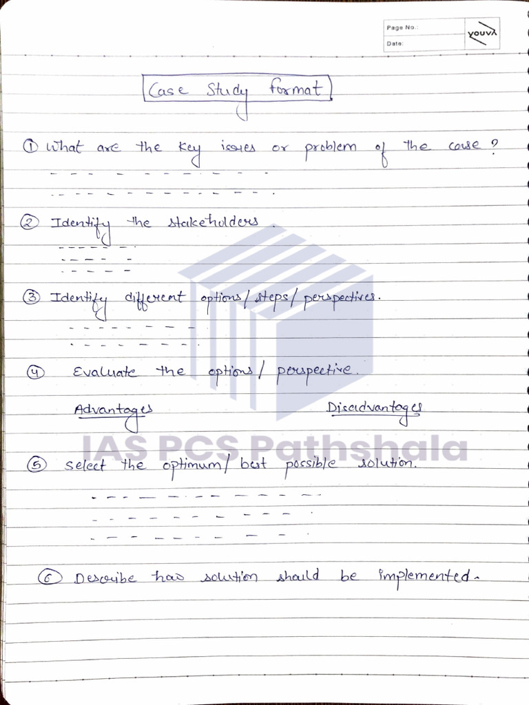 Case Study Format | PDF