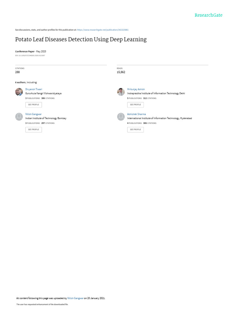 10 1109iciccs48265 2020 9121067 | PDF | Applied Mathematics | Machine ...