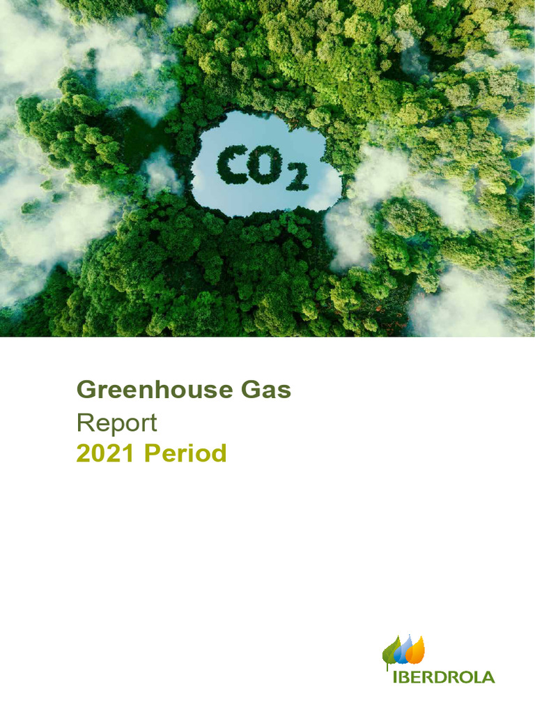 Iberdrola 2021 Greenhouse Gas Report | PDF | Climate Change Mitigation ...