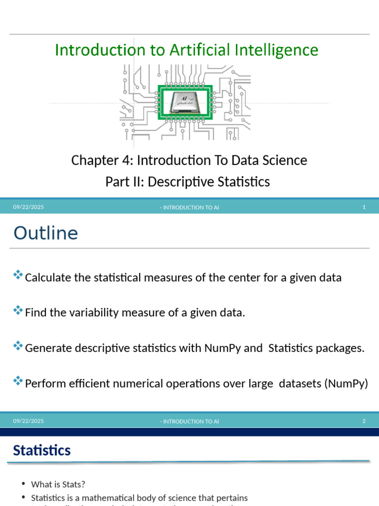 Chapter 4B Descriptive Statistics | PDF | Statistics | Quartile