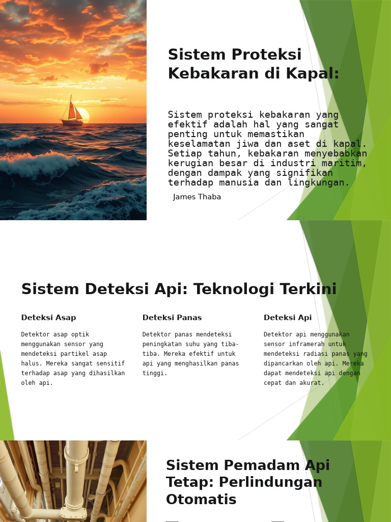 Sistem Deteksi API, Pemadaman, Peralatan, Apd Dan Komunikasi | PDF