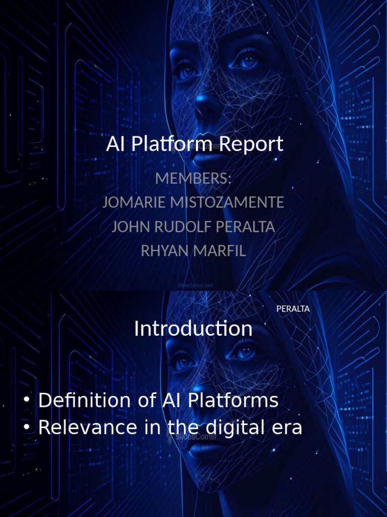 Overview of AI Platforms and Their Impact | PDF