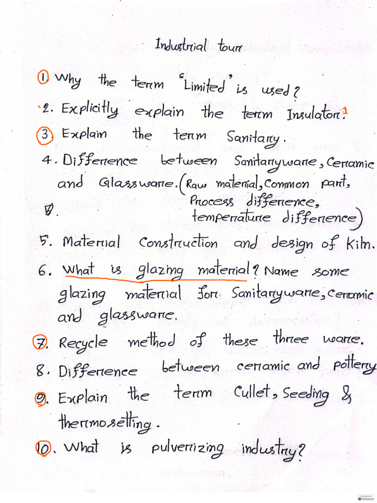 Tour Questions Fashh | PDF