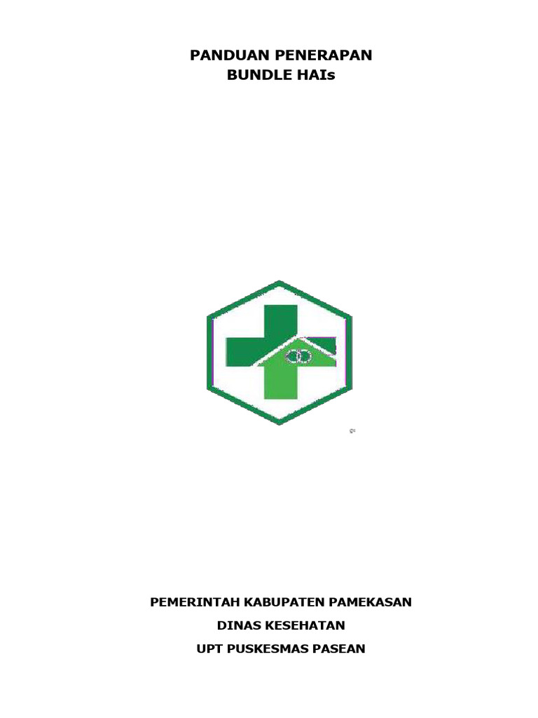 Panduan Bundle HAIs Puskesmas Pamekasan | PDF