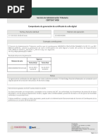 Evaluación de Encargos Conferidos SAT | PDF