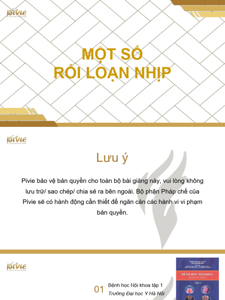 Bai 3 Roi Loan Nhip Tim VNTMNK Yhn25 BSNT Noi Khoa 4196 | PDF