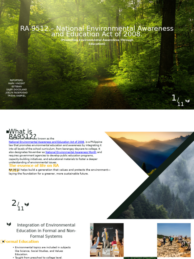 REPORT Envi Sci Civil Engineering | PDF | Learning | Natural Environment