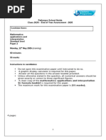 Clastify Math IA Marking Guide | PDF | Mathematics | Evaluation