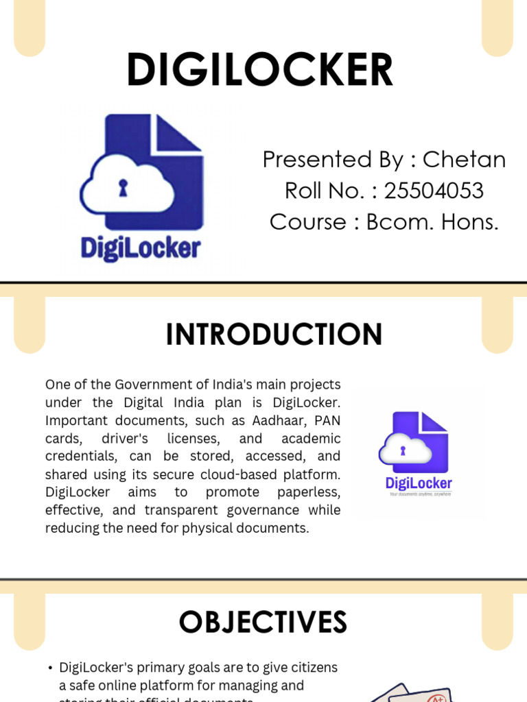 Digilocker Assignment | PDF