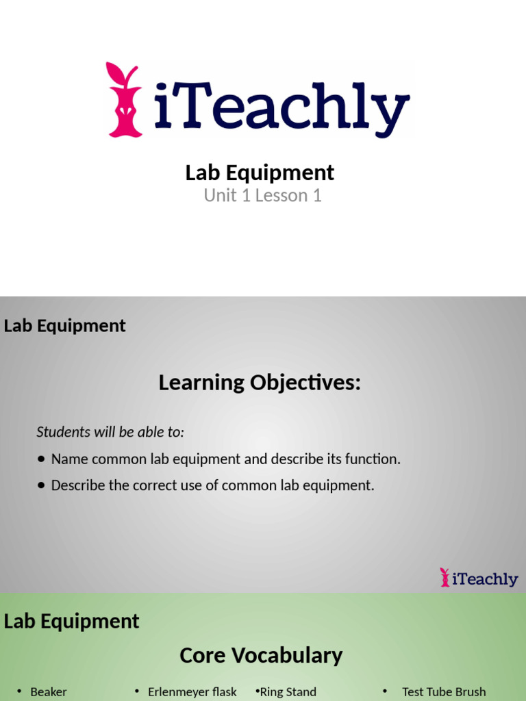 Overview of Common Lab Equipment | PDF