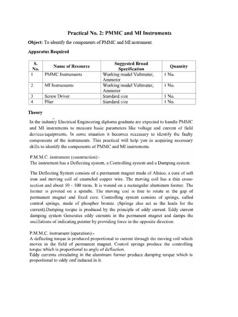 EE3008 Practical2 | PDF