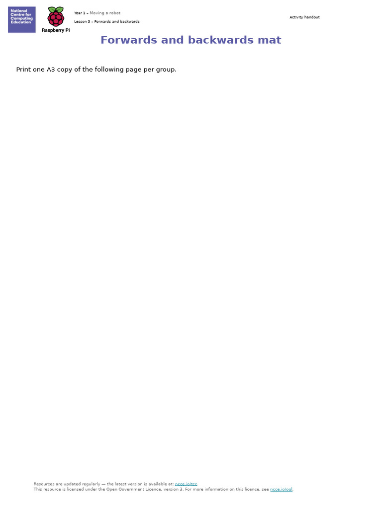 L3 Resource - 6 Shape Mat A3 Size ÔÇô Y1 | PDF